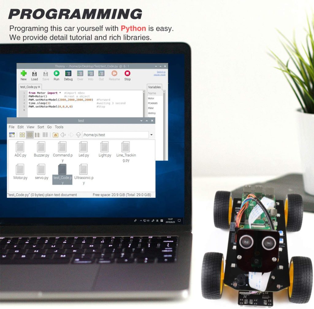 Freenove 4WD Smart Car Kit for Raspberry Pi - Ivyliam Gadgets Ltd