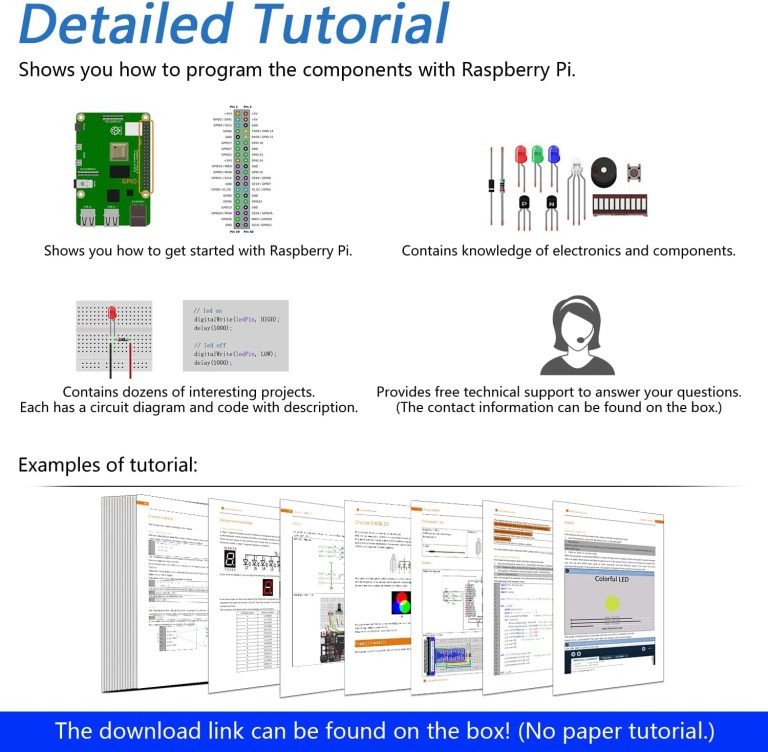 Freenove Ultimate Starter Kit for Raspberry Pi - Ivyliam Gadgets Ltd