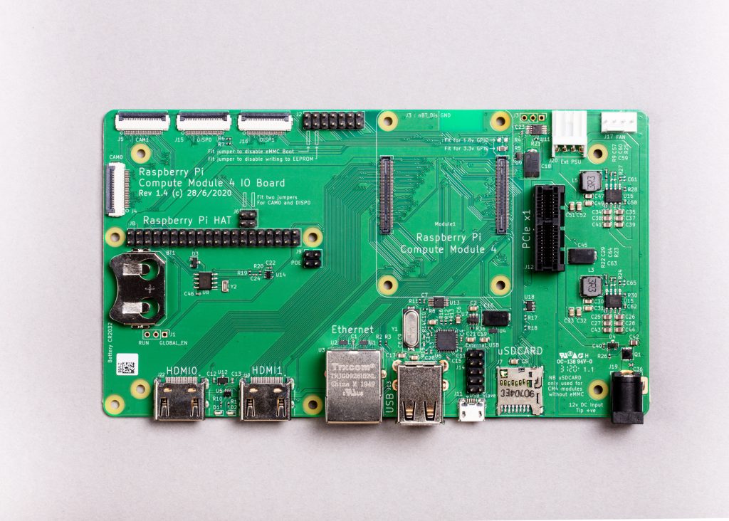 Raspberry Pi Compute Module 4 IO Board - Ivyliam Gadgets Ltd